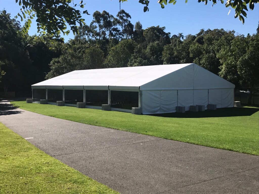 15 m F-Series Hoecker Marquee Hire