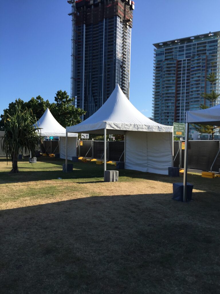 4m x 4m High Peak Pagoda Marquee - Event Rentals