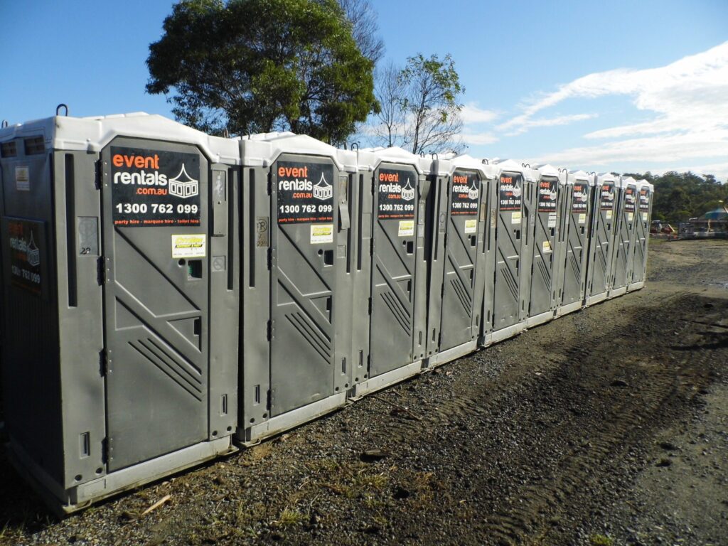 Portable Event Toilet - Large Capacity - Event Rentals
